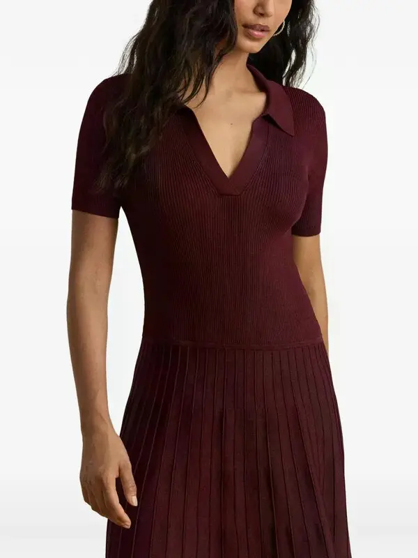 Ralph Lauren Rib-knit Midi Dress