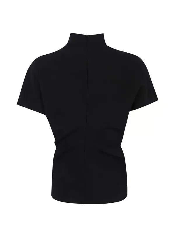 DRHOPE Draped High-neck T-shirt