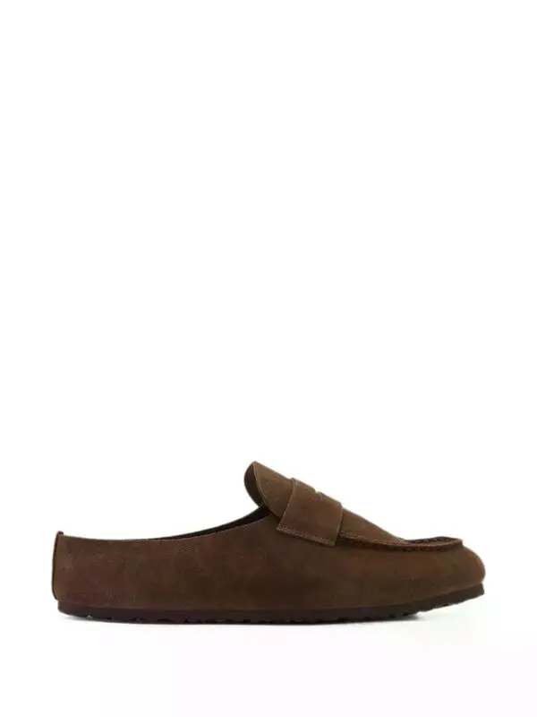 FORSA Eddie Suede Slip-on Mules