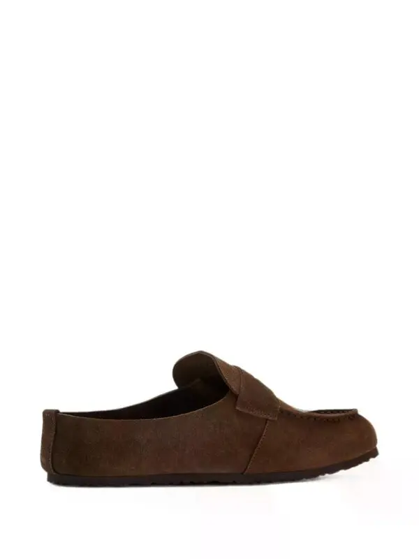 FORSA Eddie Suede Slip-on Mules