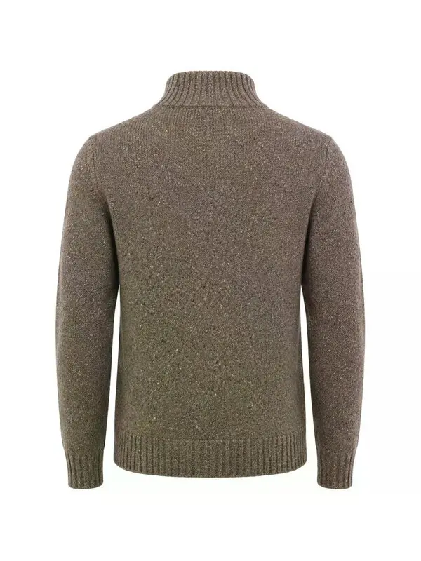 MOORER Fedro Half-zip Sweater