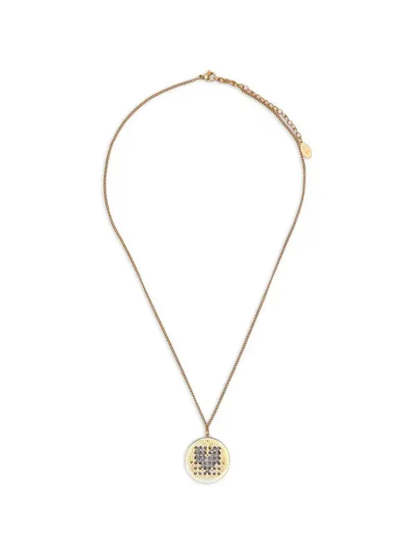 L'EIGHT STUDIO Heart Medallion Necklace - Gold