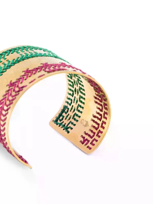 L'EIGHT STUDIO Engraved Cuff Bracelet