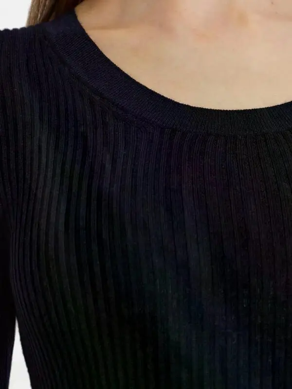 Dsquared2 Ribbed-knit Logo-patch Sweater