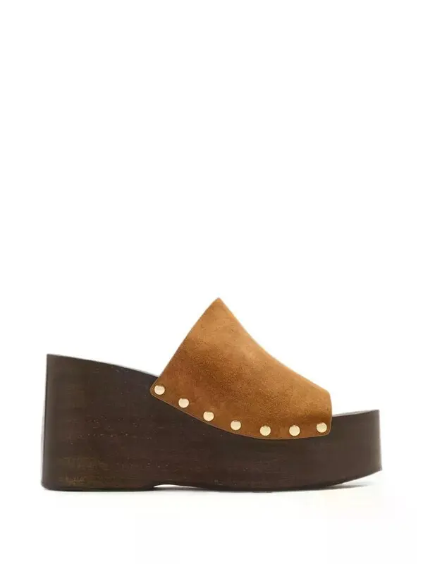 STUART WEITZMAN Kate Studded Platform Sandals