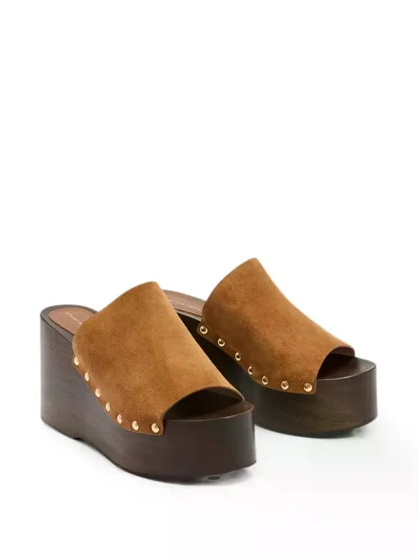 STUART WEITZMAN Kate Studded Platform Sandals