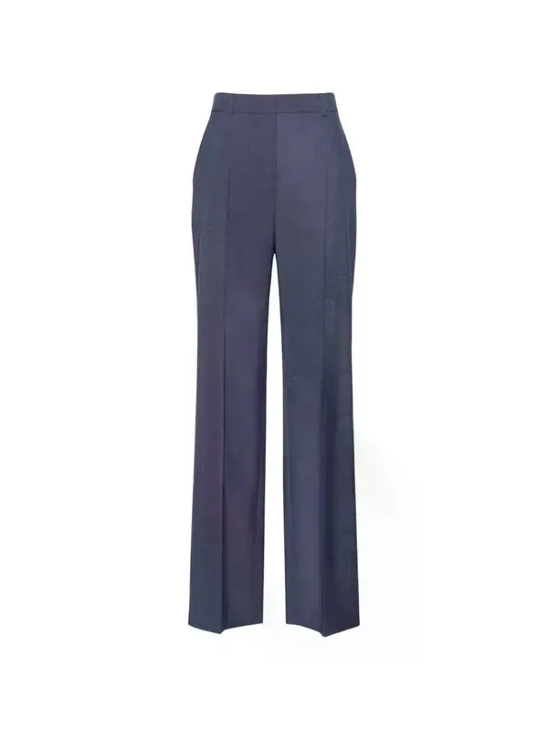 Max Mara Wool Trousers Ultramarine