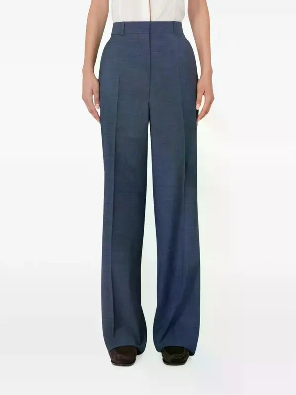 Max Mara Wool Trousers Ultramarine