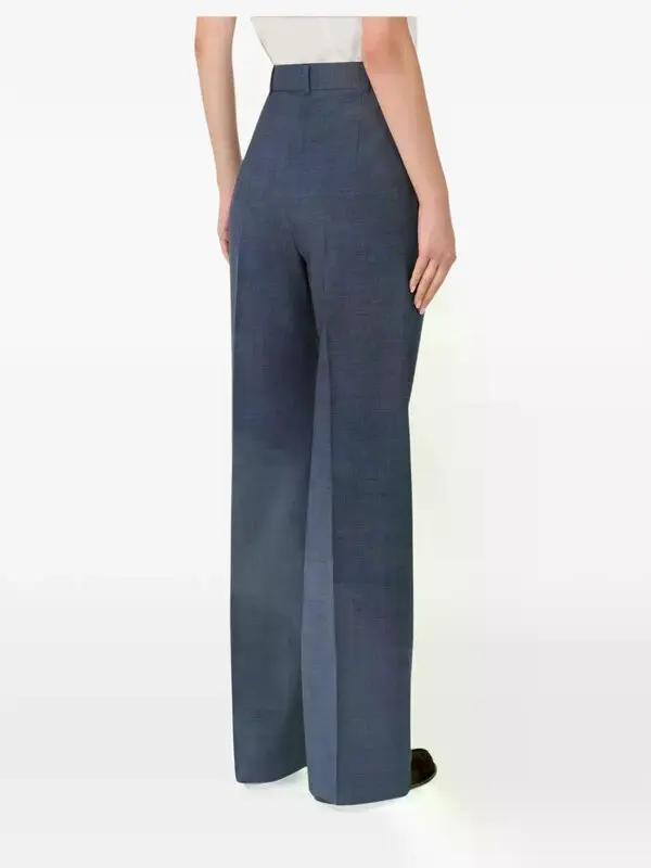 Max Mara Wool Trousers Ultramarine