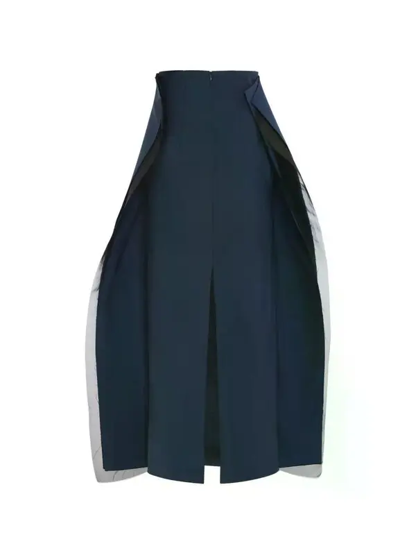 A.W.A.K.E. Mode High-waisted Panelled Maxi Skirt