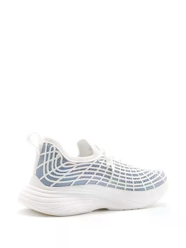 Apl Mesh Cage Detail Lace-up Sneakers