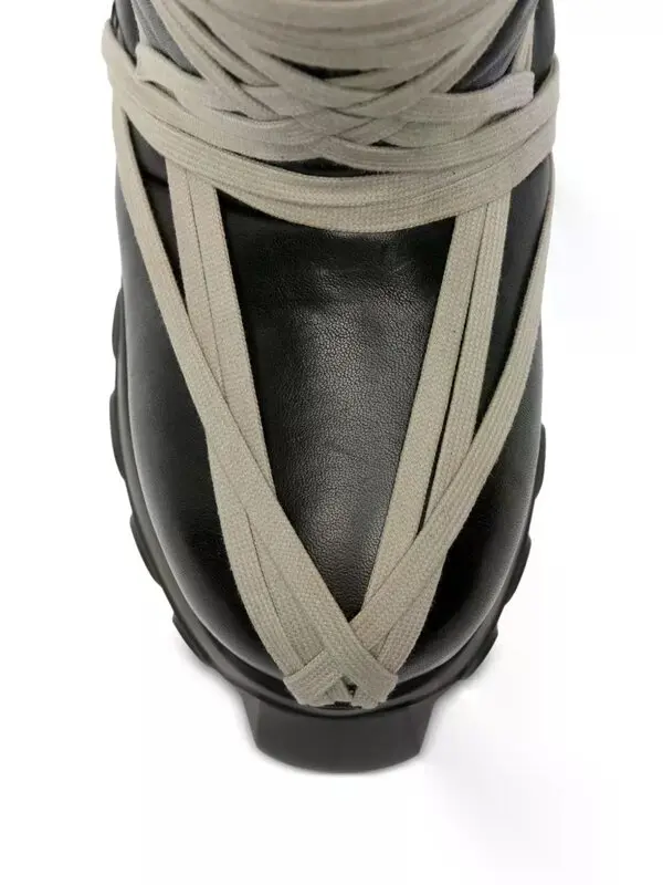 Rick Owens Megalace Lunar Mega Tractor Boots