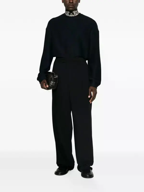Giorgio Armani Pleated Wide-leg Trousers