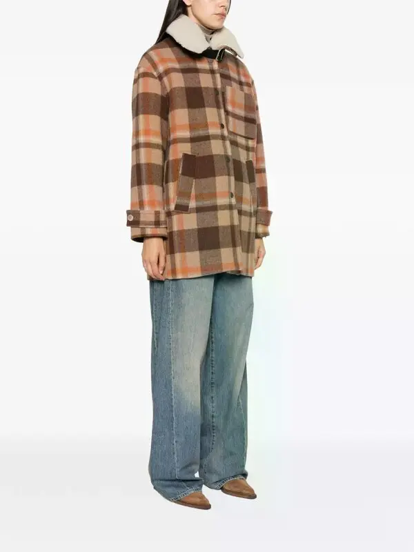 SEMICOUTURE Checked Coat