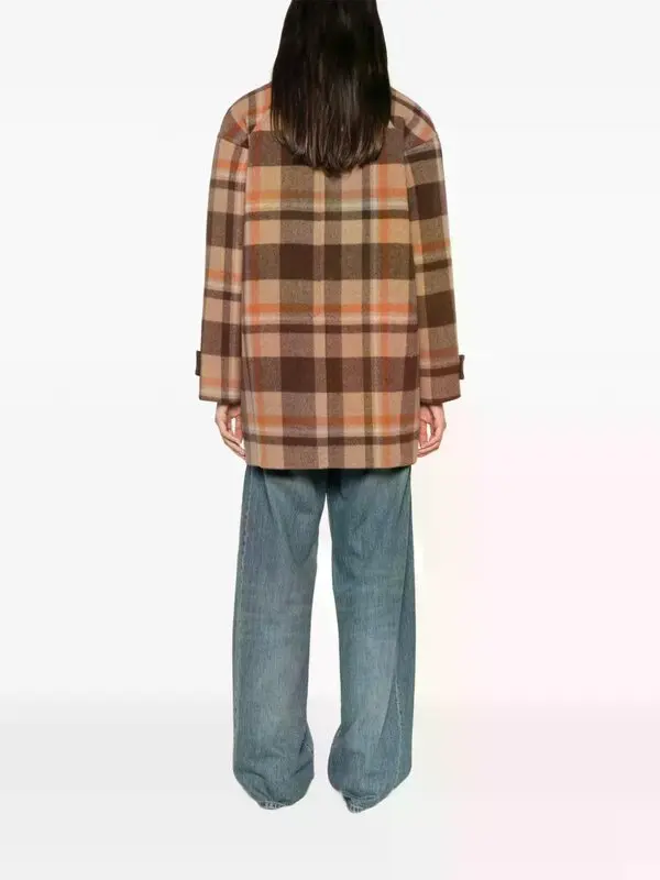 SEMICOUTURE Checked Coat