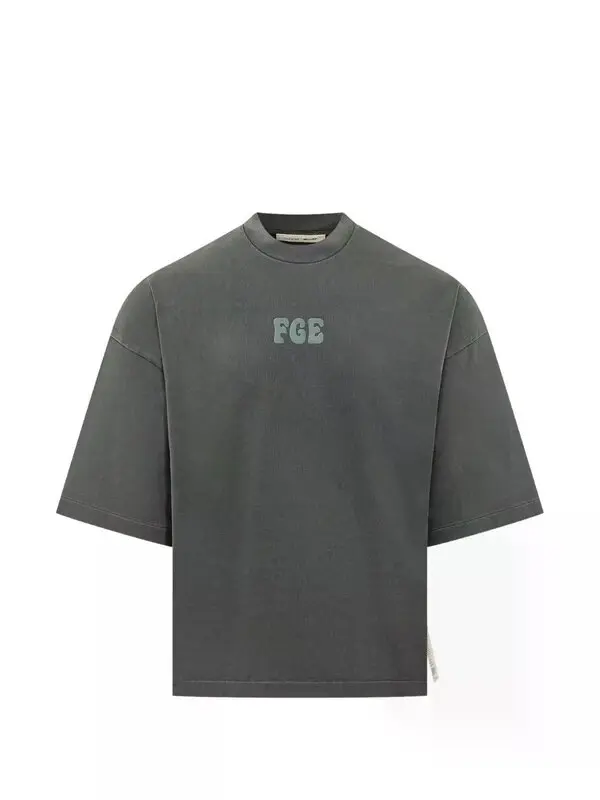 Fear Of God Heavy Jersey Merch T-shirt Boxy Fit - Grey
