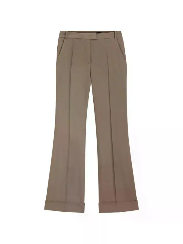 BOSS Gabardine Flared Trousers