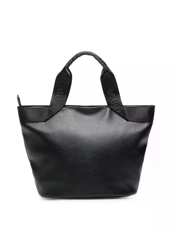 EA7 Logo-embossed Tote Bag