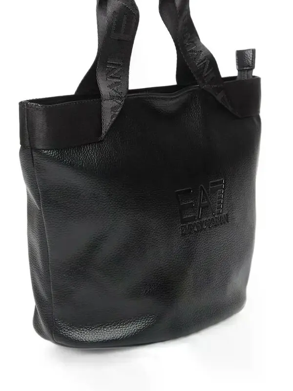 EA7 Logo-embossed Tote Bag