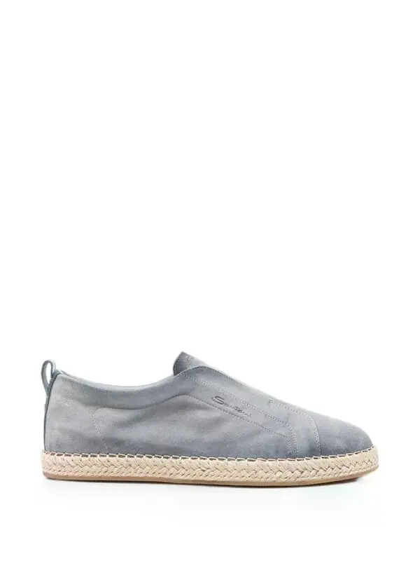 Santoni Suede Espadrilles
