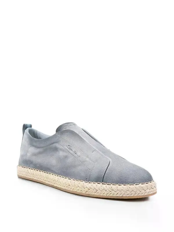 Santoni Suede Espadrilles