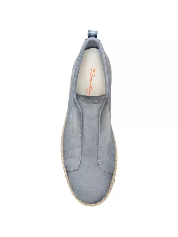 Santoni Suede Espadrilles