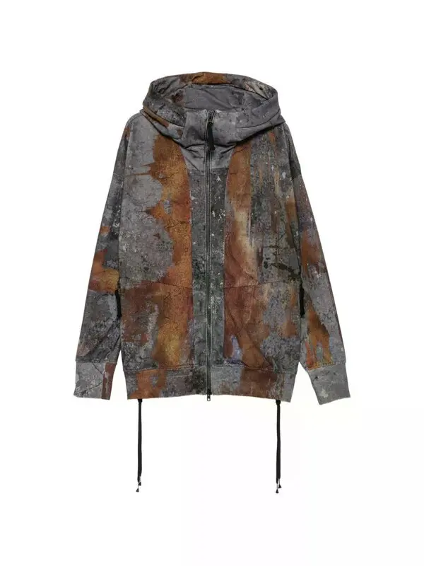 D HYGEN Graphic Print Zip-up Jacket