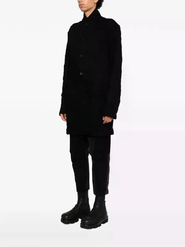 D HYGEN Crinkled-effect Coat
