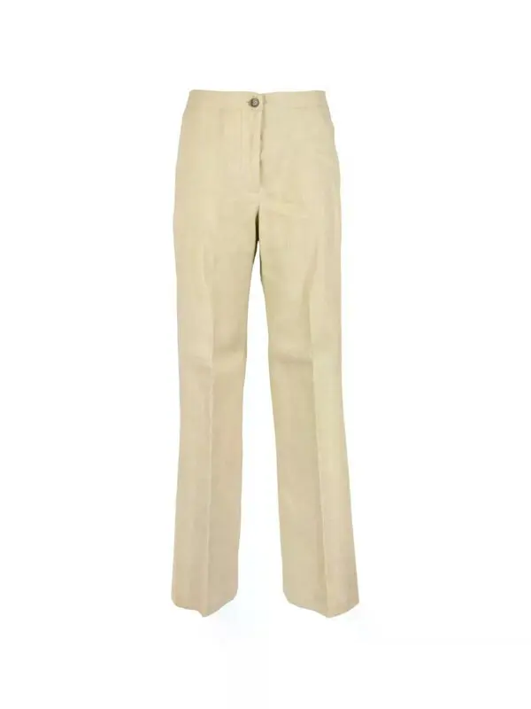 Seventy Elasticated-waistband Pressed-crease Trousers