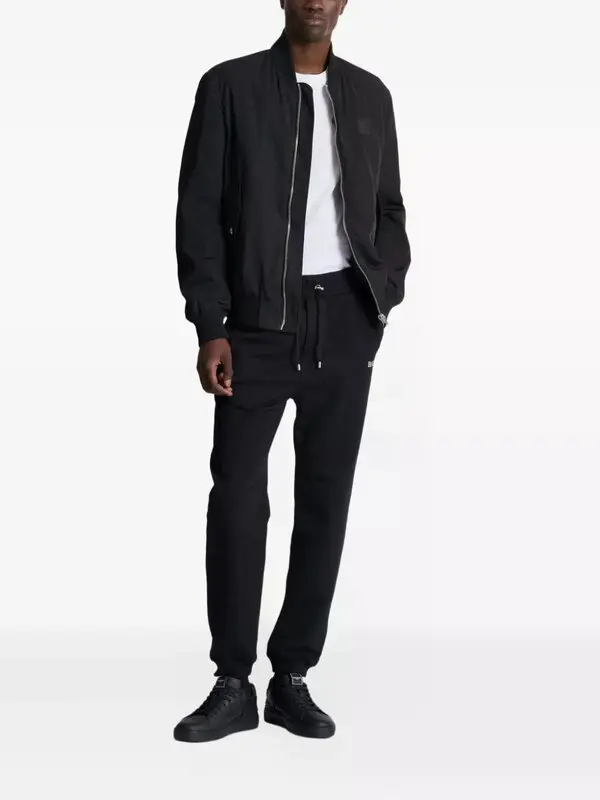Balmain Drawstring-fasteningl Logo-detail Track Pants - Black