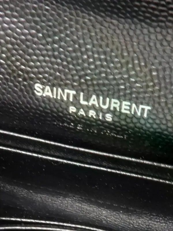 Saint Laurent Cassandre Leather Wallet
