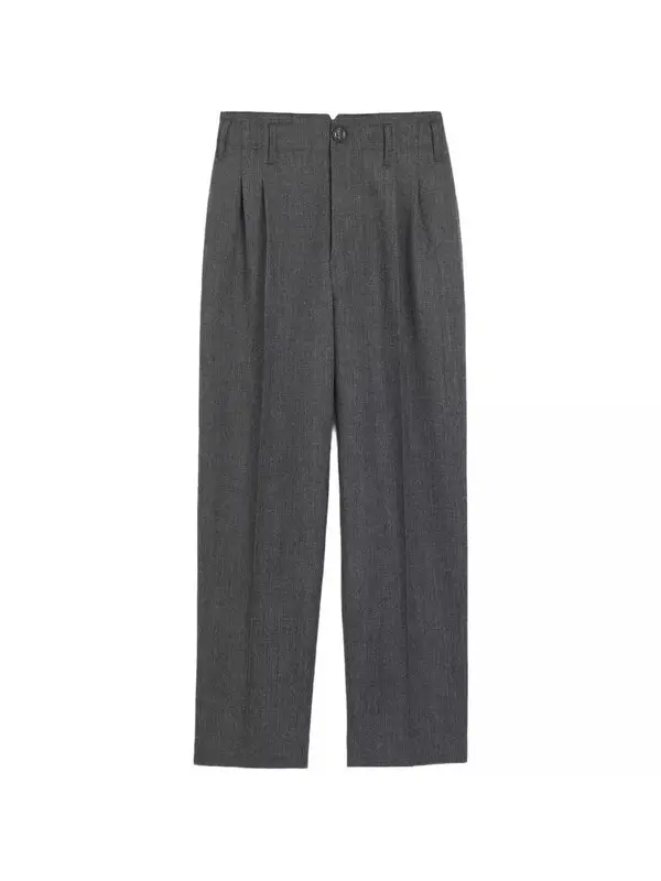 AMI Paris Two-pleats Wool Trousers