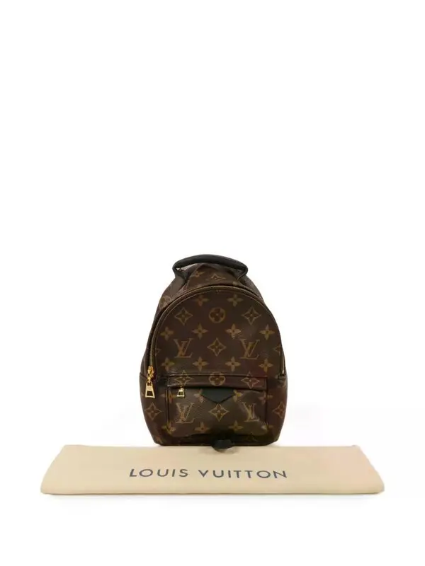 LOUIS VUITTON Mini Palm Springs Backpack Monogram Canvas - Brown