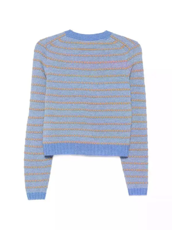 Guest In Residence Long-sleeve Striped Sweater