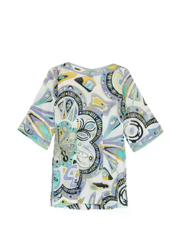Emilio Pucci Abstract Print Mini Dress