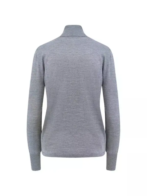 Aspesi Roll-neck Ribbed-trim Fine-knit Top
