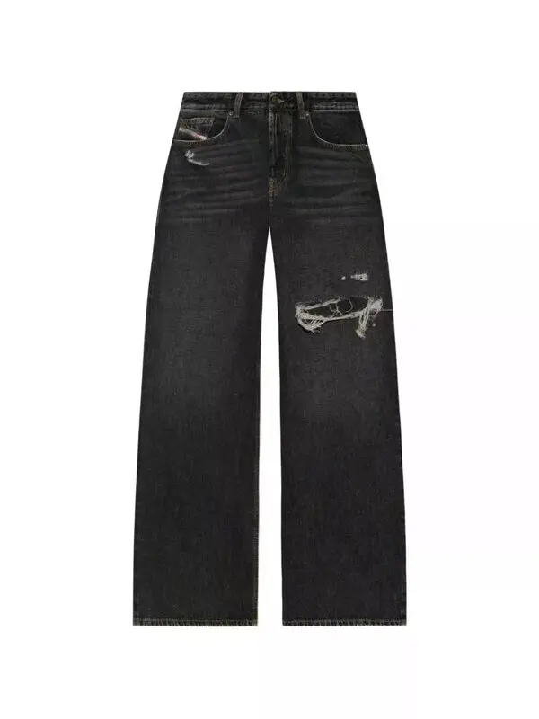 DIESEL® Relaxed Jeans Low-waist D-rise - Black