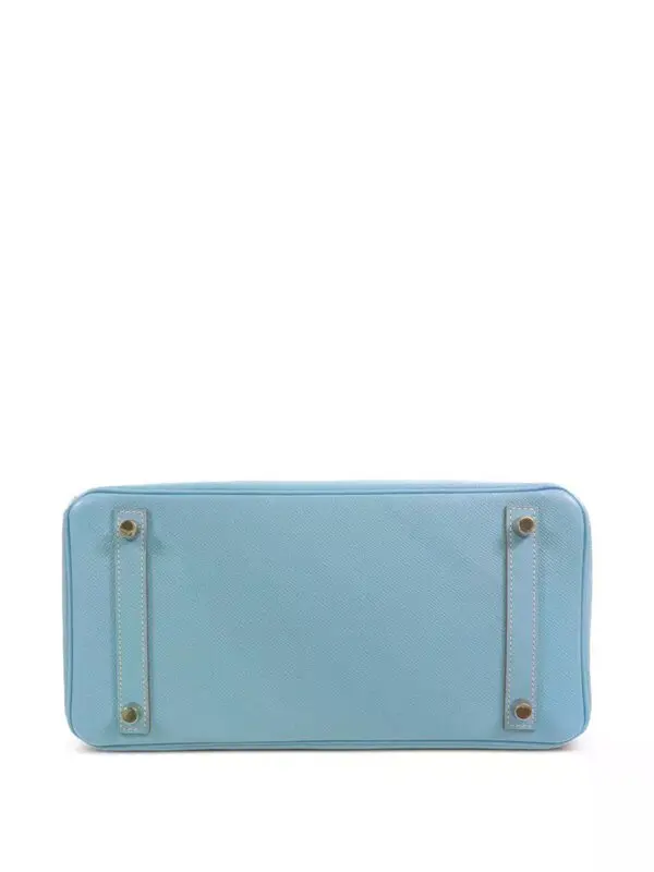Hermès 30 Birkin Handbag - Blue