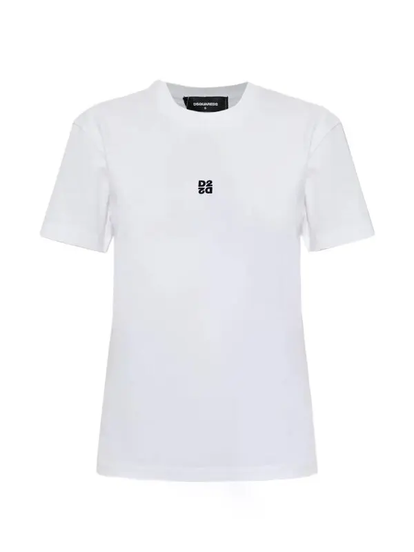 Dsquared2 Twin-pack Logo Print Cotton T-shirts