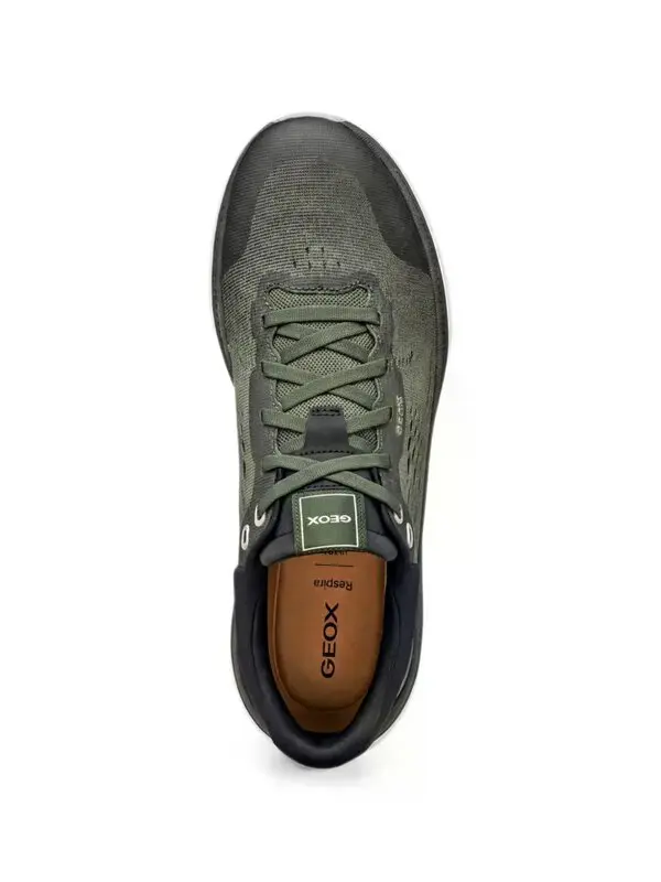 Geox Spherical Actif X1 Lace-up Sneakers - Green