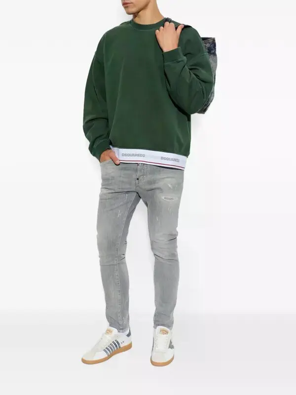 Dsquared2 Logo-waistband Sweatshirt
