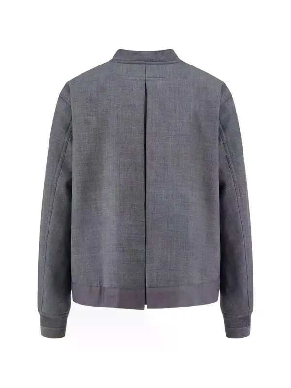 SEMICOUTURE Ariella Zip-up Bomber Jacket