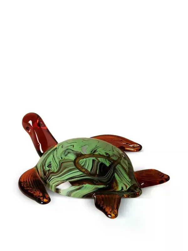 CU I SEEYOU Turtle-shaped Glass Ornament