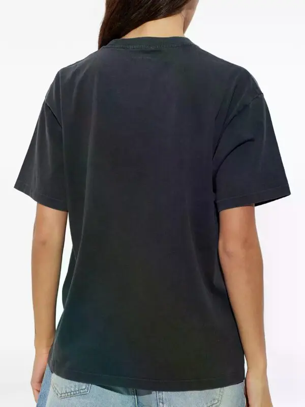 ANINE BING Cade T-shirt Leopard