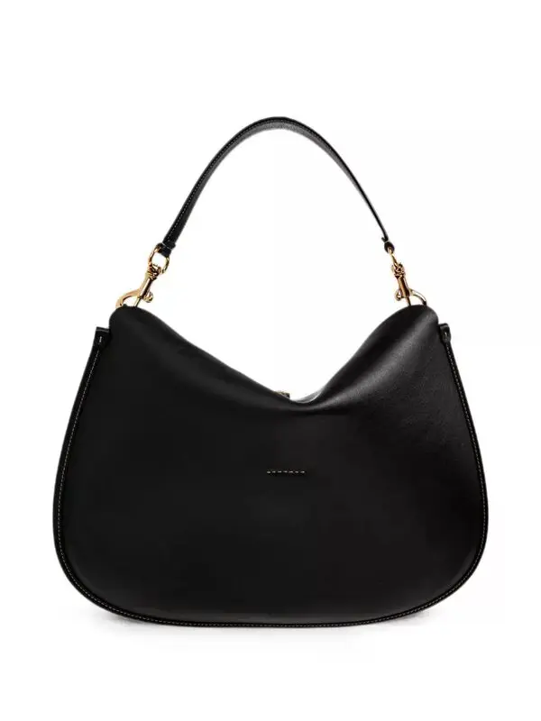 Etro Maxi Leather Pony Bag With Texan Embroidery