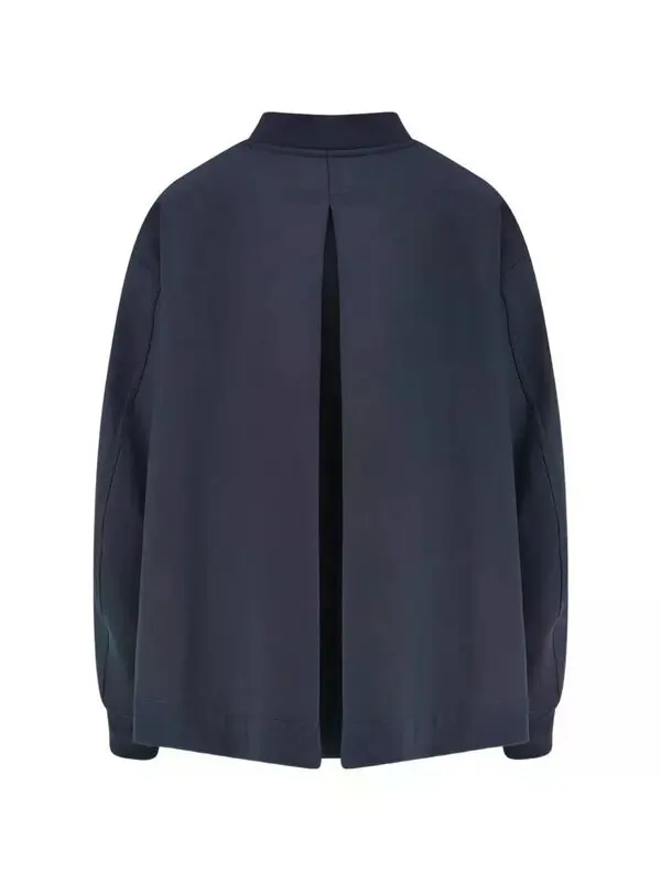 SEMICOUTURE Ariella Zip-up Jacket With Pleat Detail