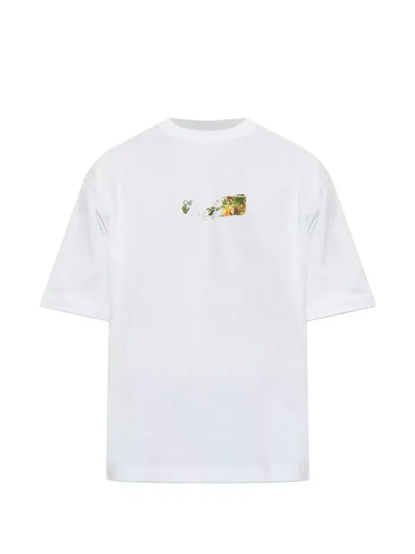 Off-White Logo-print Cotton T-shirt