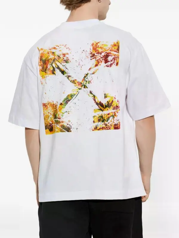 Off-White Logo-print Cotton T-shirt