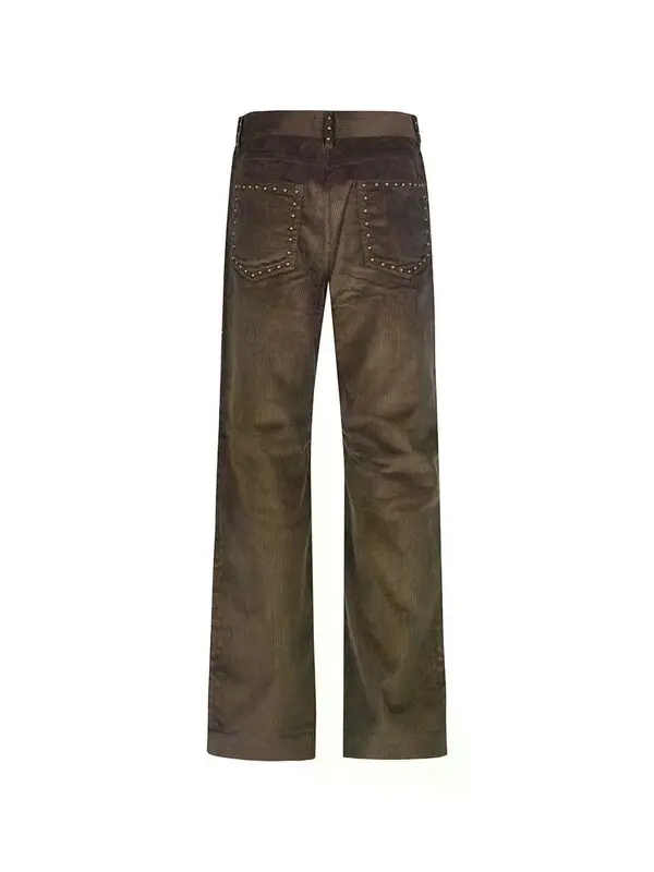 P.a.r.o.s.h Stud Embellished Corduroy Trousers