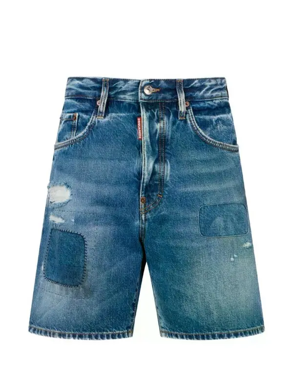 Dsquared2 Worker Clean Denim Shorts